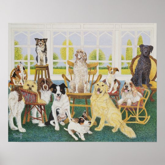 In the Dog House Poster | Zazzle.co.uk