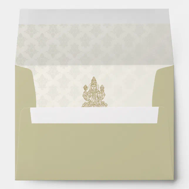 Indian Wedding III - Envelope | Zazzle