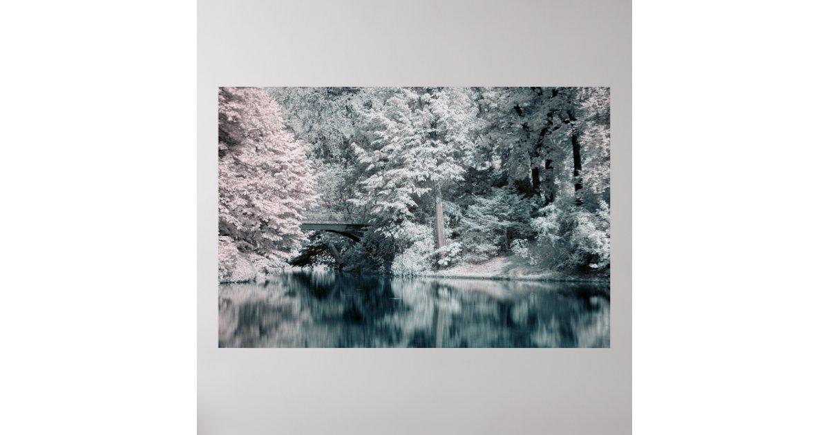 Infrared, Garden, Paris Poster | Zazzle