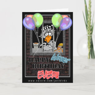 Prison Birthday Cards | Zazzle UK