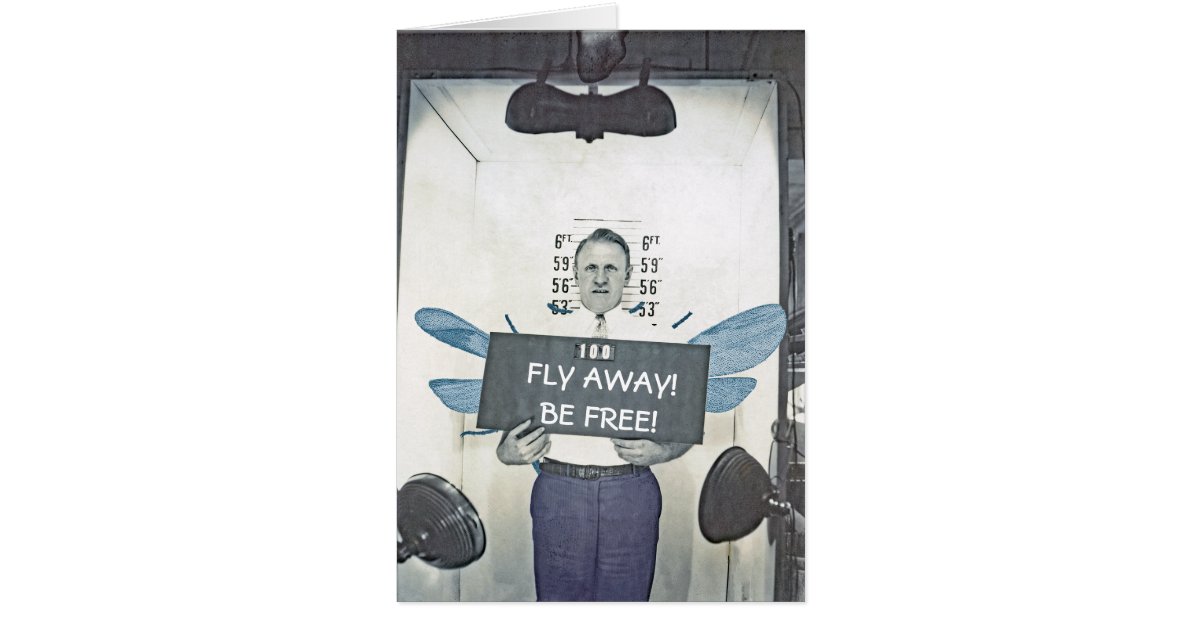 INSECT MAN FLYING MAN FLY AWAY VINTAGE PHOTO FUNNY | Zazzle