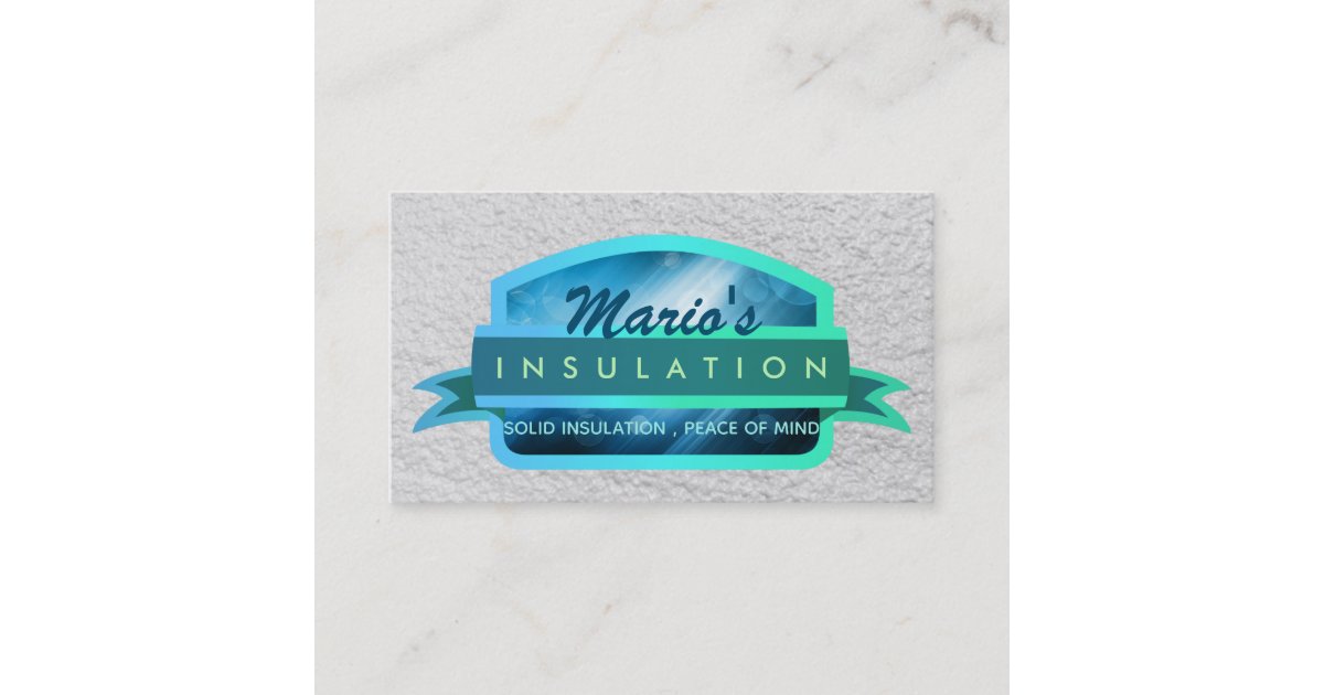 Insulation Slogans Business Cards | Zazzle