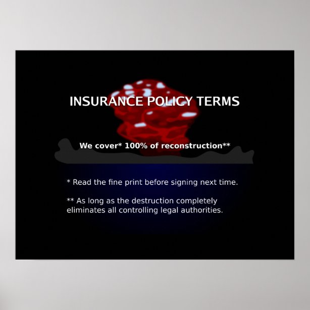 Insurance Posters & Prints | Zazzle UK