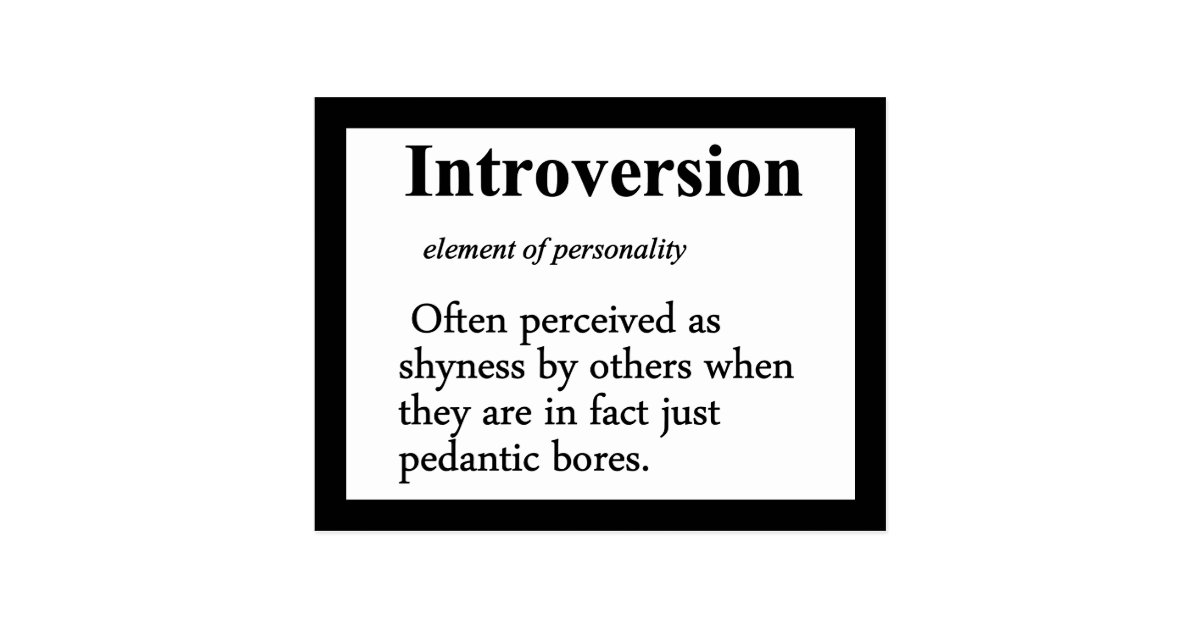 Introversion Definition 2020 Version Postcard Zazzle co uk introversion-definition-2020-version-postcard-zazzle-co-uk