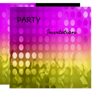 Rave Party Invitations & Announcements | Zazzle UK