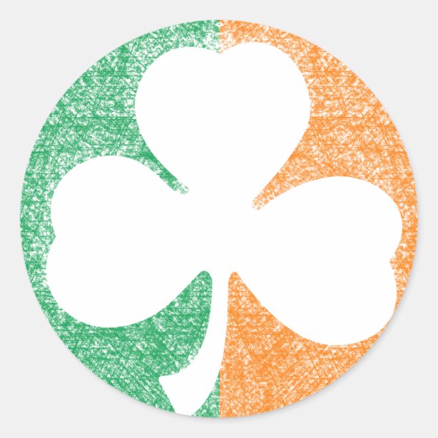 Irish Flag Stickers & Labels | Zazzle UK