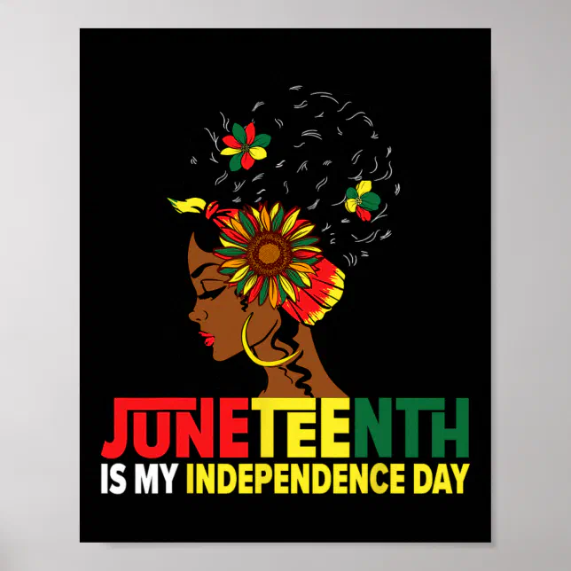 Is My Independence Day For Women Queen Poster | Zazzle