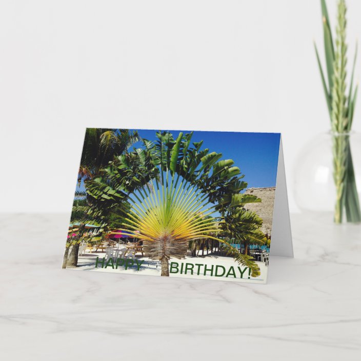 Island Photo Birthday Card | Zazzle.co.uk