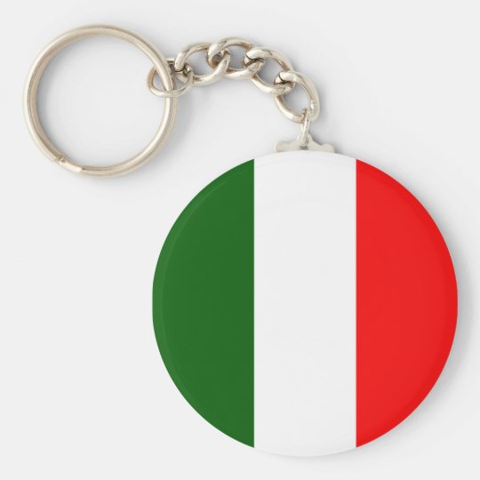 Italian Flag Key Ring | Zazzle.co.uk