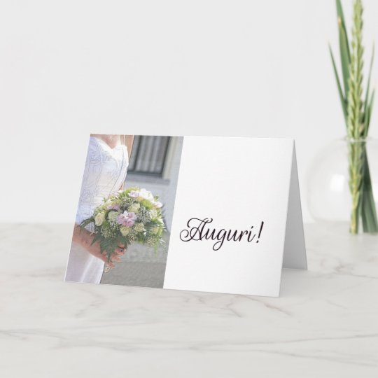 italian wedding congratulations card | Zazzle.co.uk