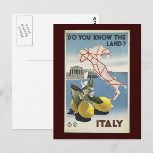 Italy Postcard | Zazzle