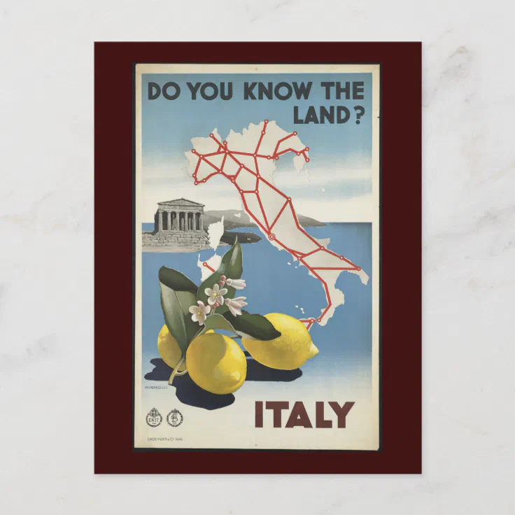 Italy Postcard | Zazzle