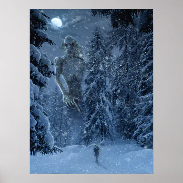 Ithaqua the Wind Walker Poster | Zazzle