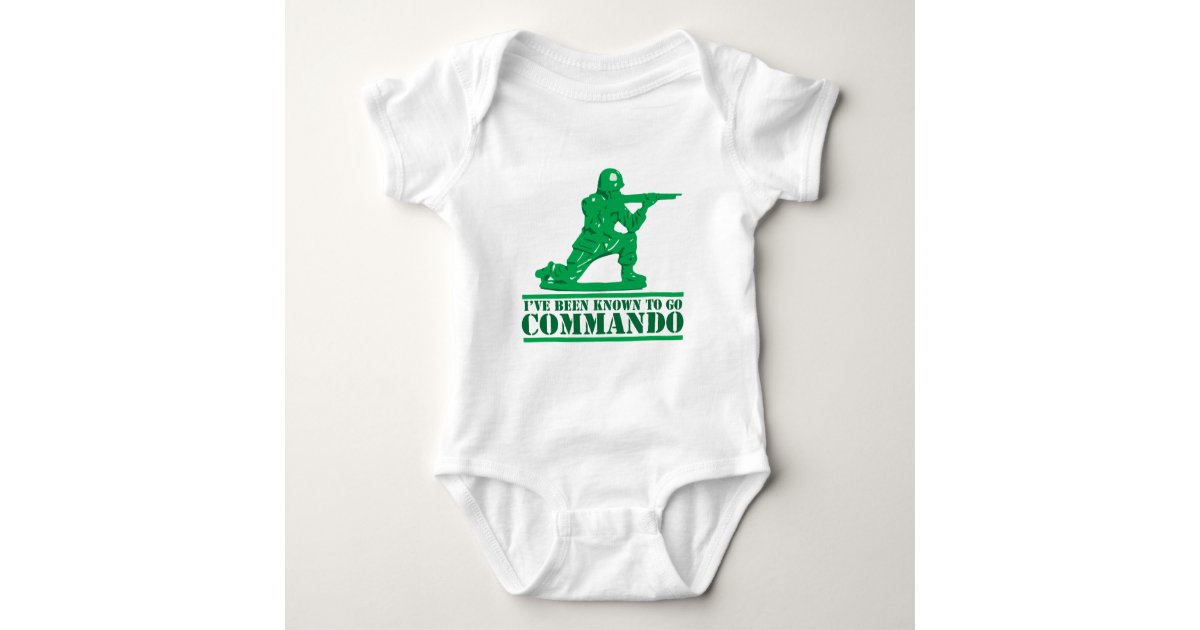 I've Been Known To Go Commando Baby Bodysuit | Zazzle