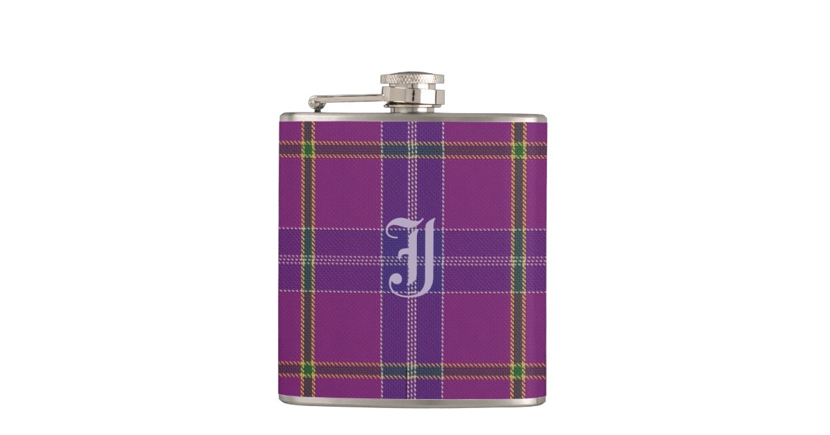 Jackson Tartan Flask | Zazzle