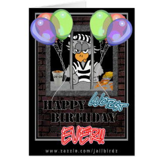 Prison Birthday Cards & Invitations | Zazzle.co.uk