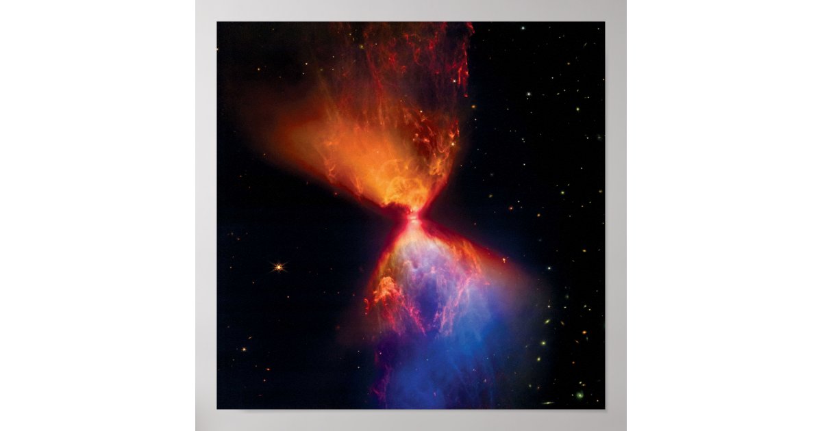 James Webb Space Telescope Protostar L1527 Poster | Zazzle