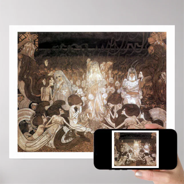 Jan Toorop The Three Brides Art Nouveau Poster | Zazzle