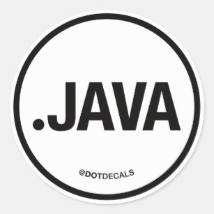 Java Stickers & Labels | Zazzle UK