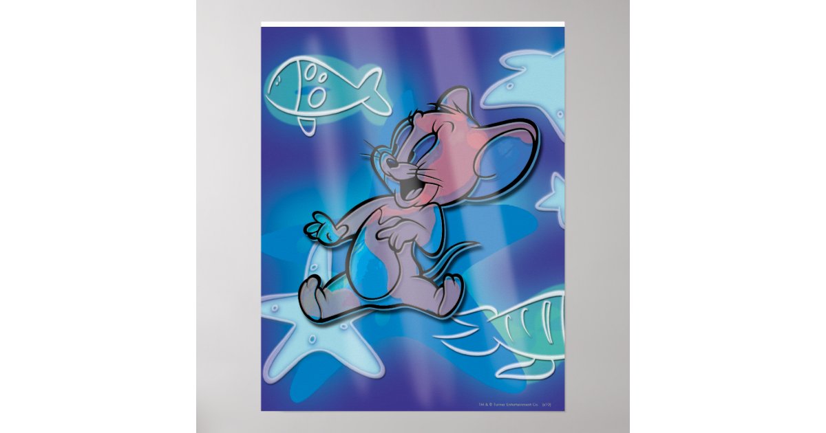 Jerry Trippy Fish Poster | Zazzle