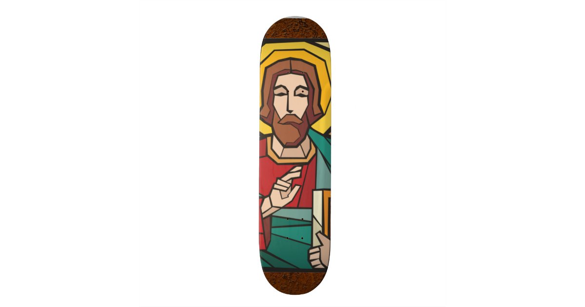 Jesus Christ Gifts Skateboard | Zazzle.co.uk