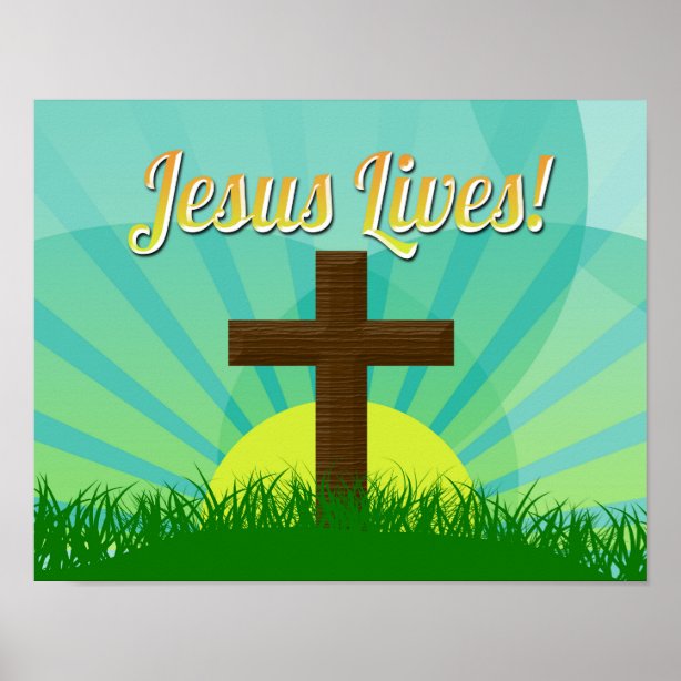 Christian Easter Posters | Zazzle UK