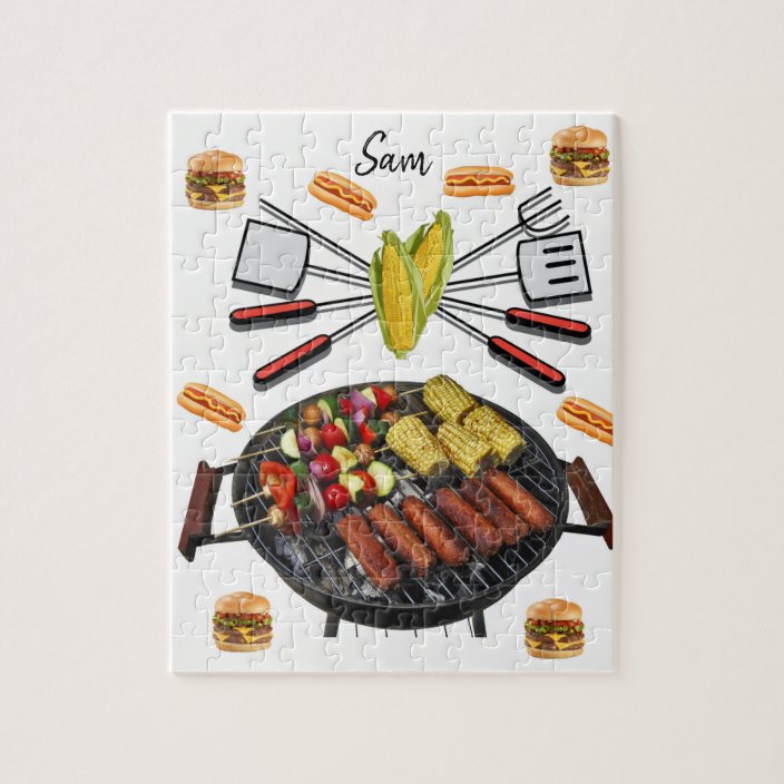 Jigsaw Puzzle Barbecue | Zazzle.co.uk