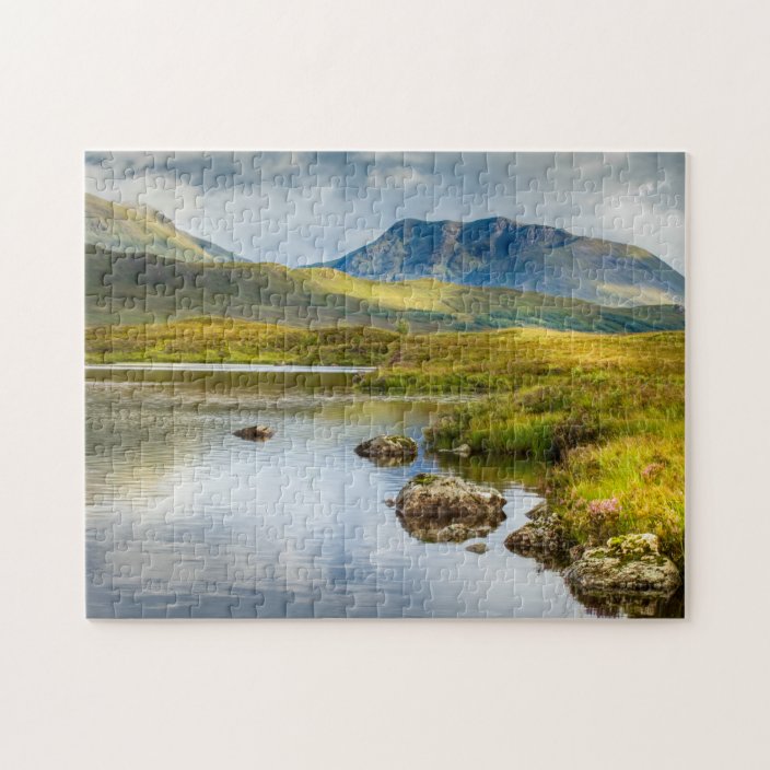 Jigsaw puzzle of Scottish Highlands landscape | Zazzle.co.uk
