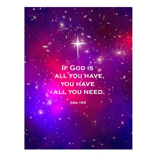 John 14:8 postcard | Zazzle.co.uk