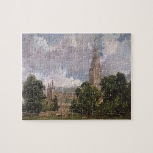 John Constable | Salisbury Cathedral from the sout Jigsaw Puzzle ...