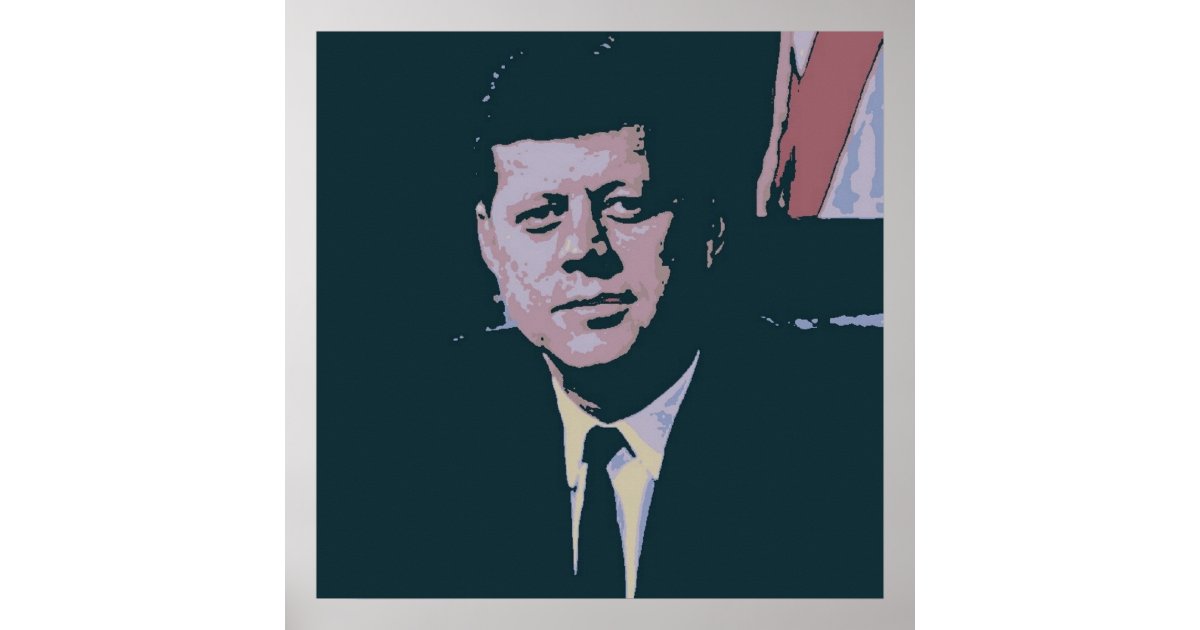 John F. Kennedy Poster | Zazzle