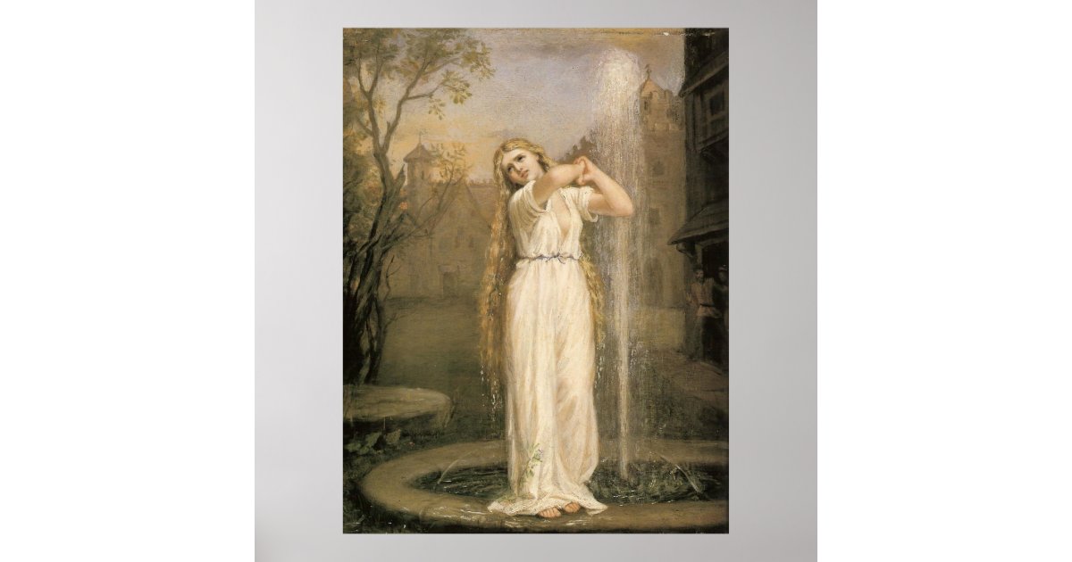 John William Waterhouse Undine Poster | Zazzle