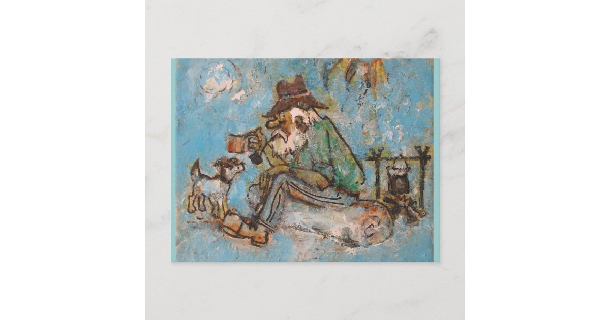 Jolly swagman postcard | Zazzle