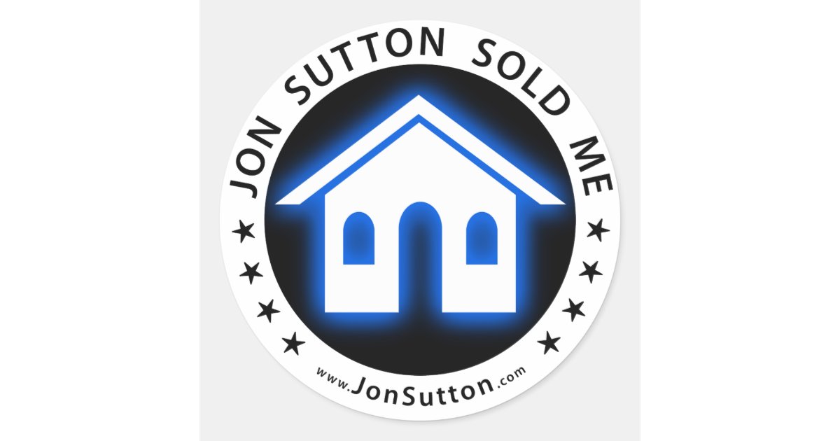Jon Sutton Sold Me Classic Round Sticker | Zazzle