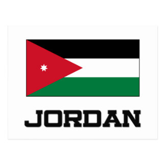 Jordan Flag Postcards | Zazzle UK