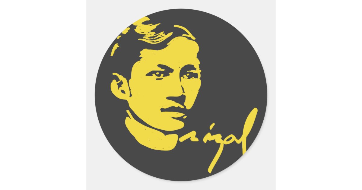 Jose Rizal sticker | Zazzle