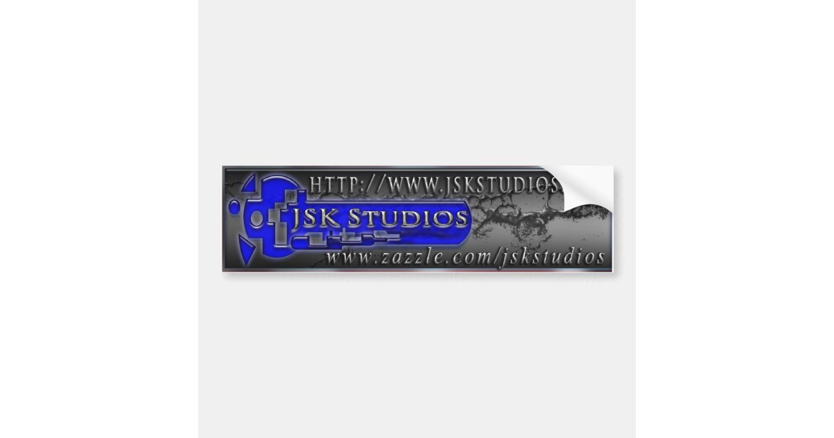 JSK Studios Bumper Sticker | Zazzle