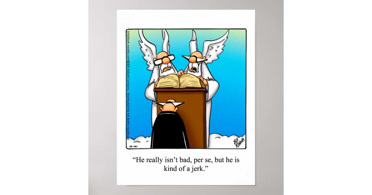 Judgement Day Humour Poster | Zazzle