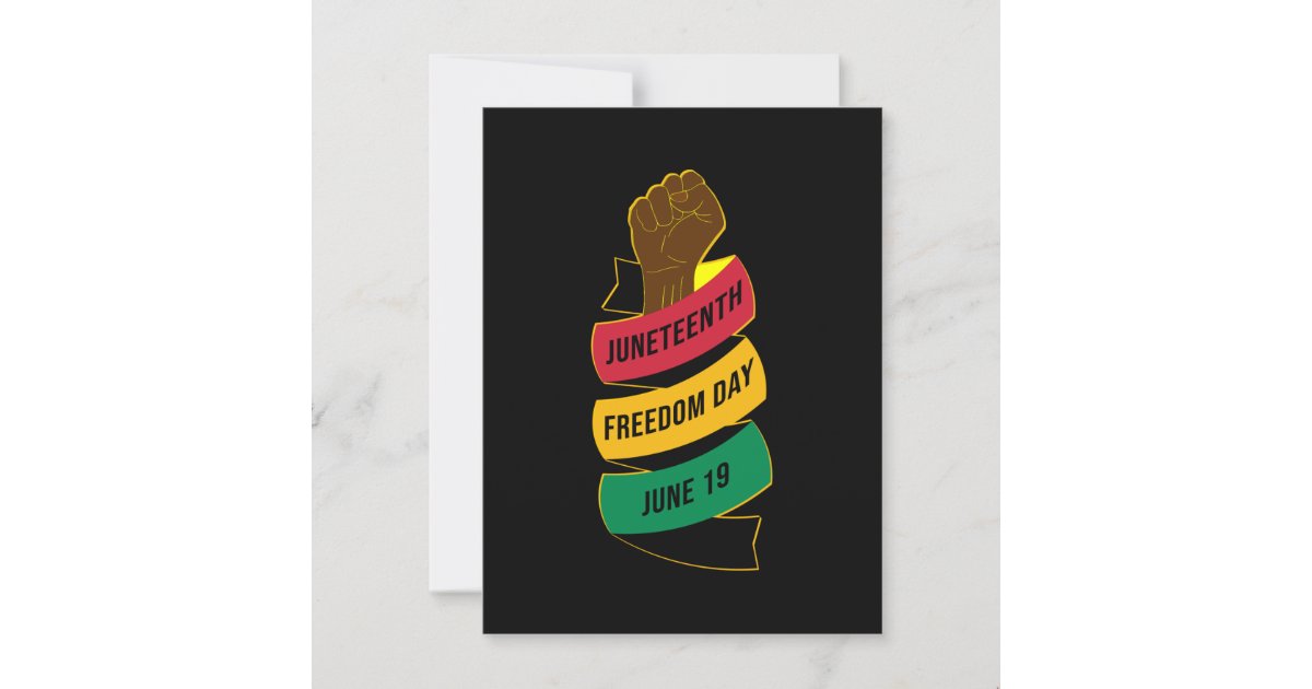 Juneteenth Freedom Day Black History Mouse Pad Postcard | Zazzle