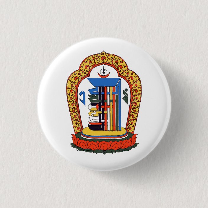 Kalachakra Mantra Tibetan Buddhist 3 Cm Round Badge | Zazzle.co.uk