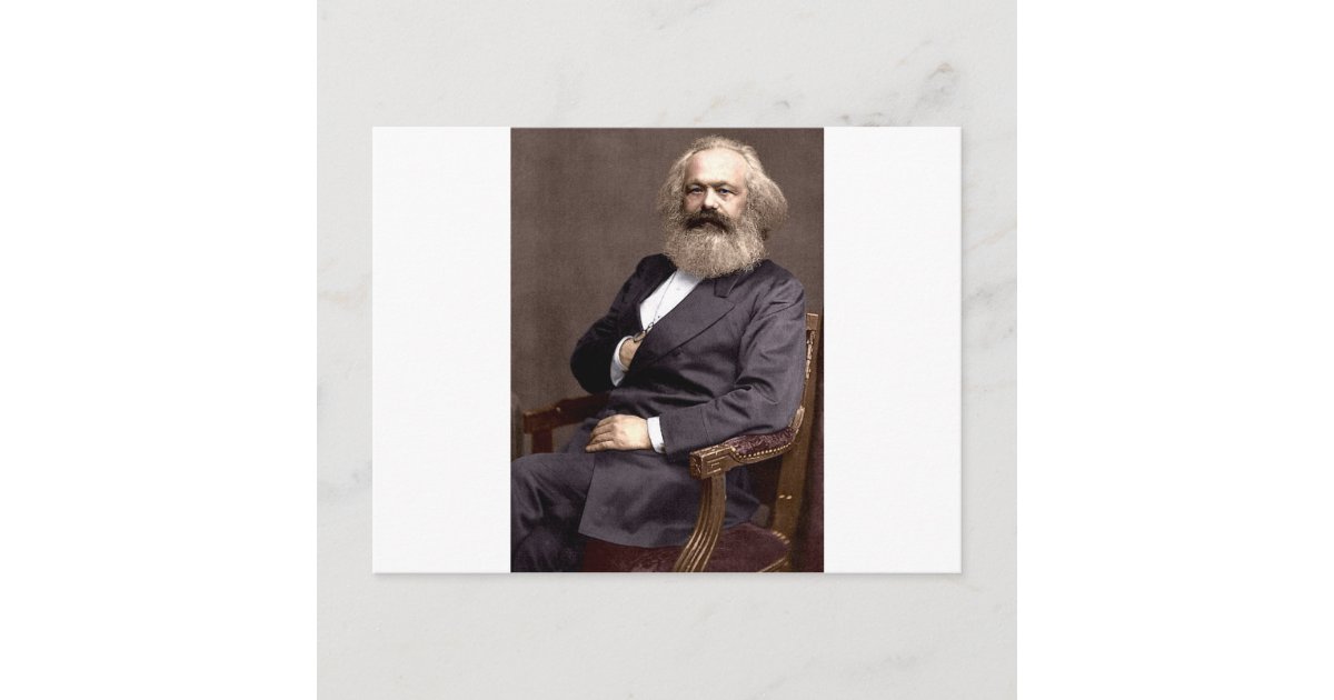 Karl Marx Postcard | Zazzle