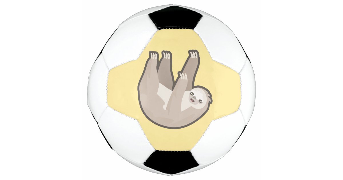 Kawaii Sloth Football | Zazzle