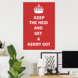 Keep Calm and Have a Carry Out Poster Print | Zazzle