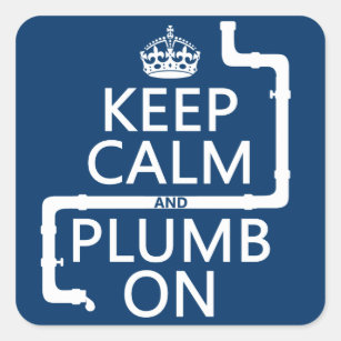 Plumbing Stickers & Labels | Zazzle UK
