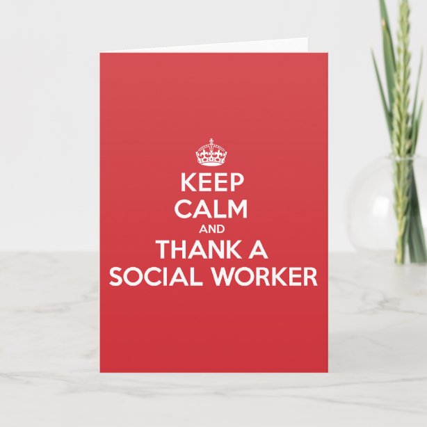 Social Worker Cards | Zazzle UK