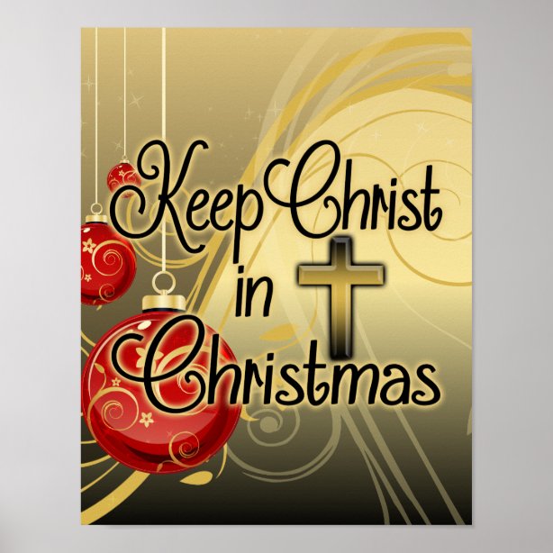 Christian Christmas Posters & Prints | Zazzle UK