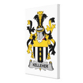 Kelleher Family Crest Canvas Print | Zazzle