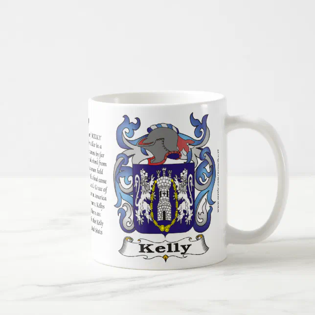 Kelly Family Coat of Arms Mug | Zazzle