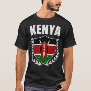 Kenya Flag T-Shirts & Shirt Designs | Zazzle UK