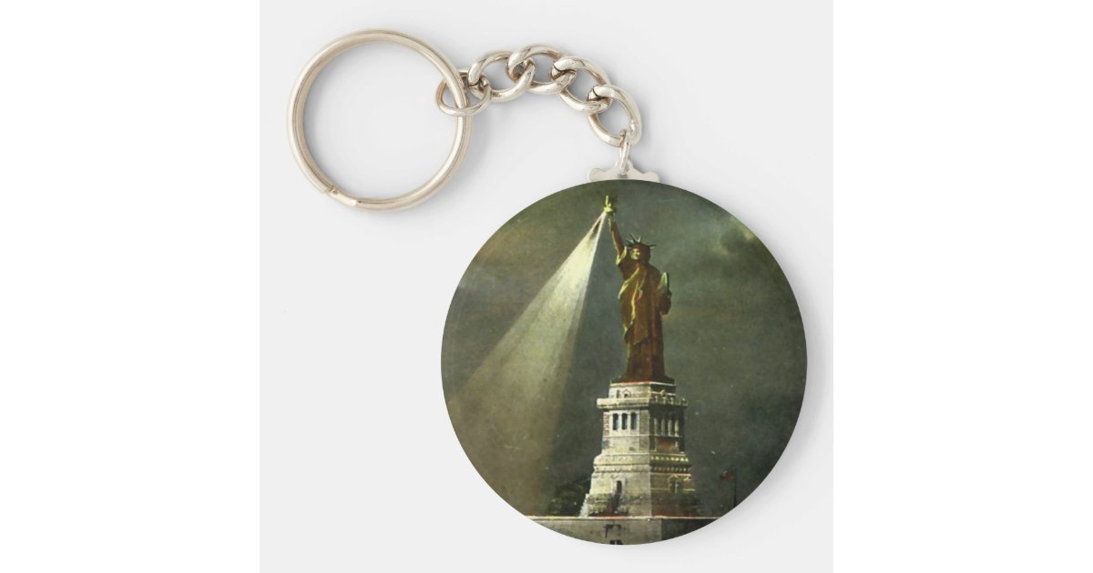 Keychain - Statue of Liberty | Zazzle.co.uk